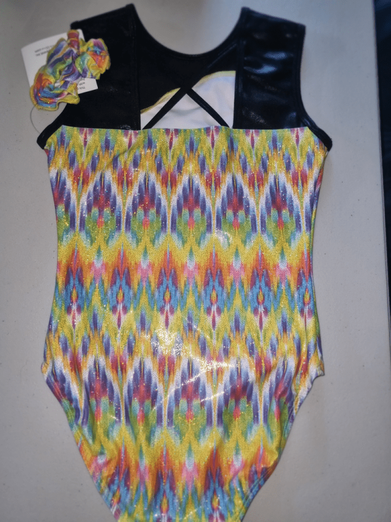 2 Panel Rainbow Sparkle Tumblewear Leotard | Gymsports WA