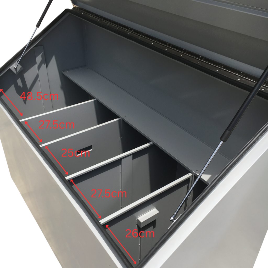 1600 Series Portable Storage Feed Bins In Stock | Gymsports Wa